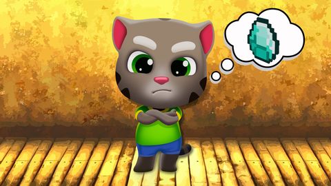 Talking Tom Diamond Hunt - Play Free Online Games - Scorenga Games
