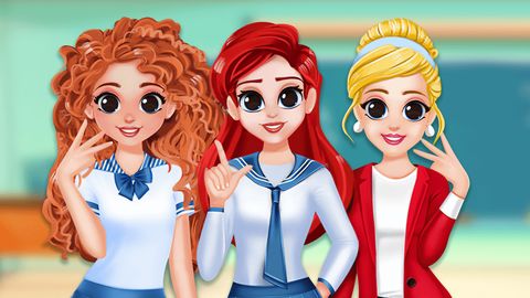Princess Back To School - Play Free Online Games - Scorenga Games